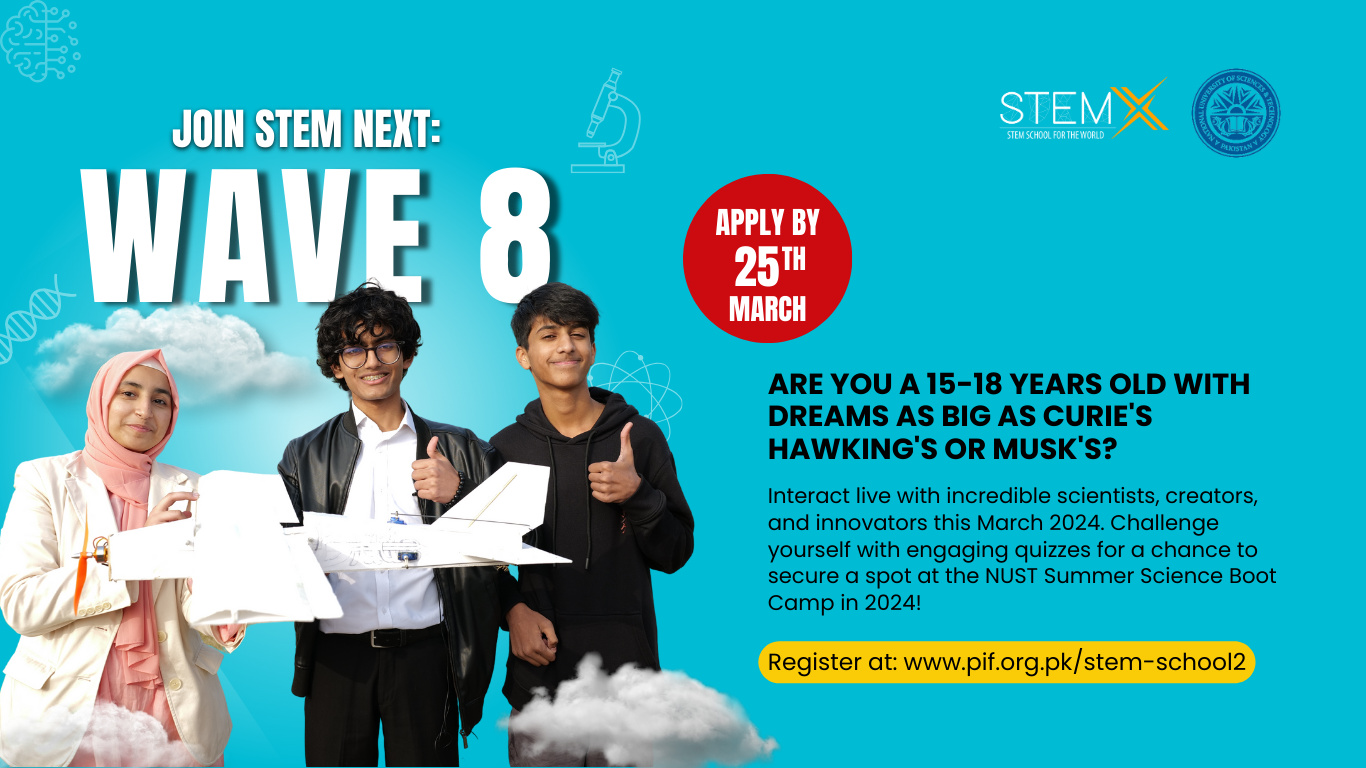 STEM:NEXT WAVE 8 – Your Pathway A Residential STEM SCHOOL @ NUST